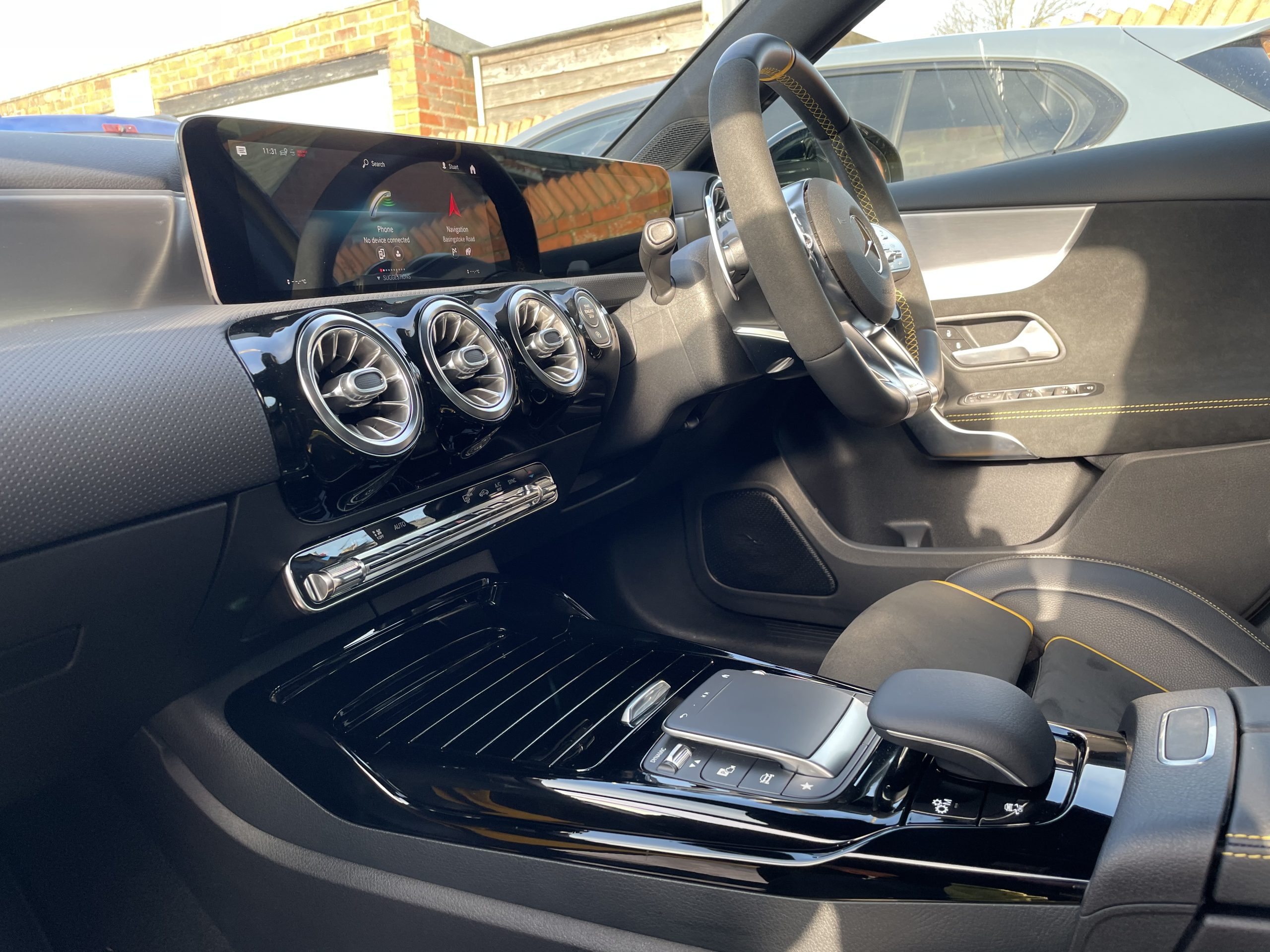 Mercedes A45 AMG – Audison APBX10AS2 Subwoofer & BASS Controller in ...
